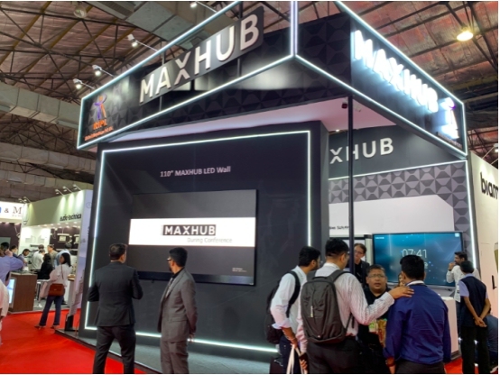 MAXHUB会议平板携全新方案亮相 2019 InfoComm印度|界面新闻