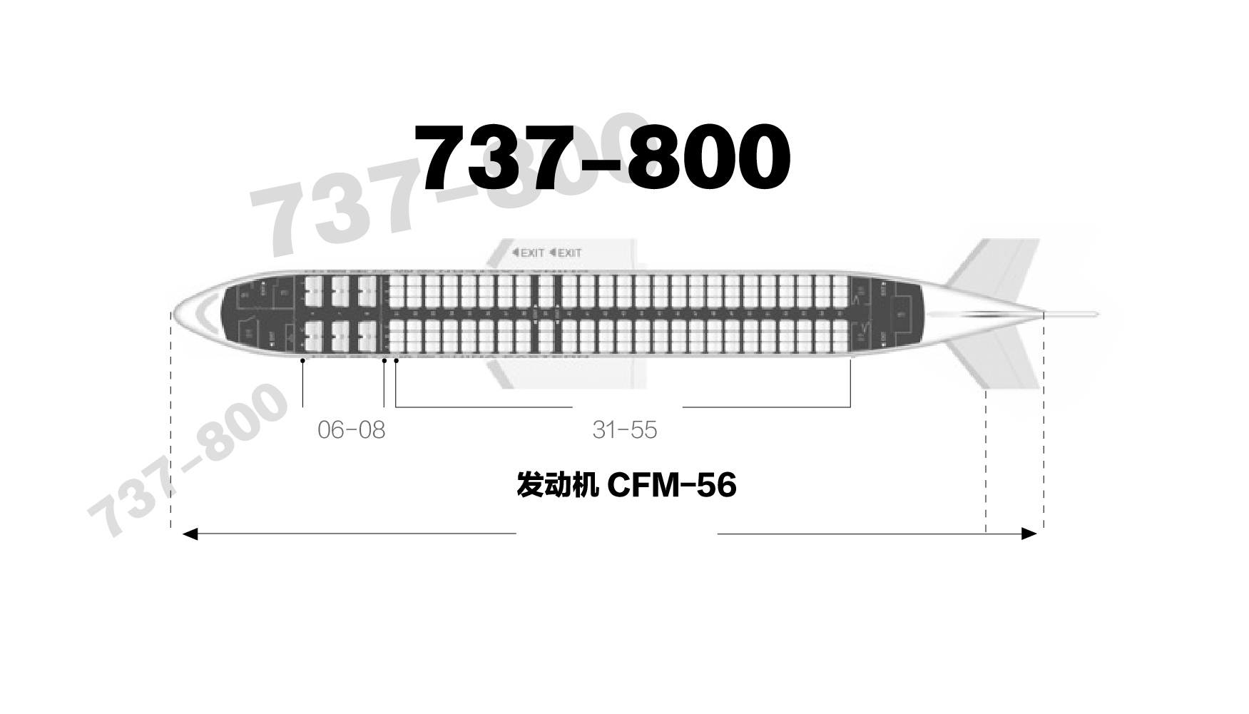 数据 | 一图看懂波音737-800是一架怎样的飞机？-Jiemian Global