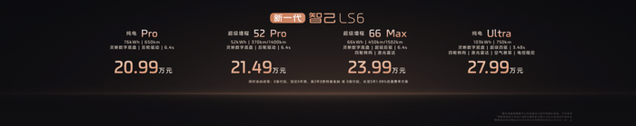 新一代智己LS6预售惊爆价20.99万起 首搭划时代“恒星”超级增程，撼动大五座SUV市场格局|界面新闻