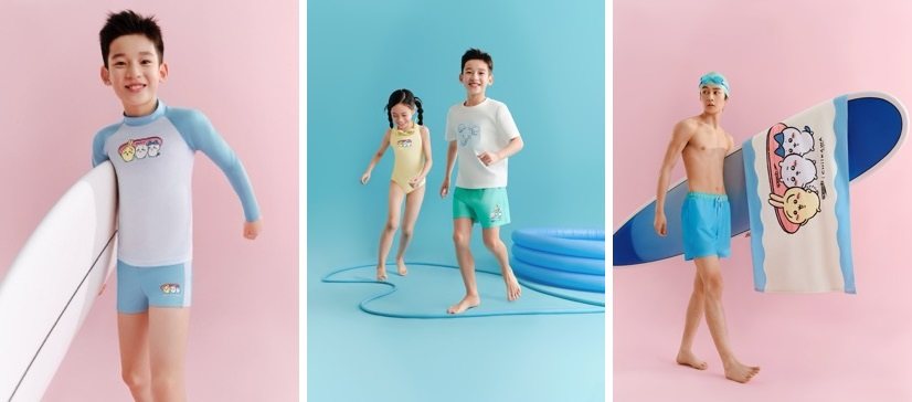 划水自由，只管趣游！ Speedo推出全新CHIIKAWA系列|界面新闻